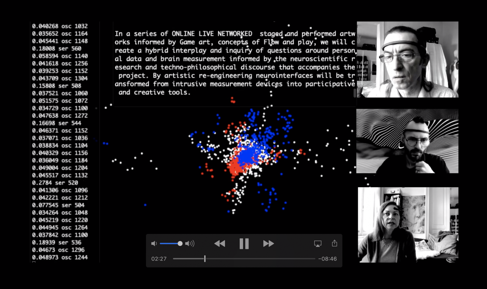 Discoursive Reflexion of the Neuromatic Game Art Online festival participation – Final Live ...